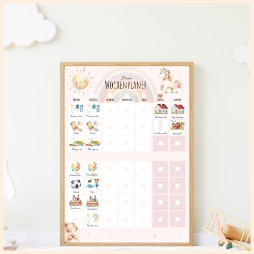 Wochendiatplan Fur Kinder